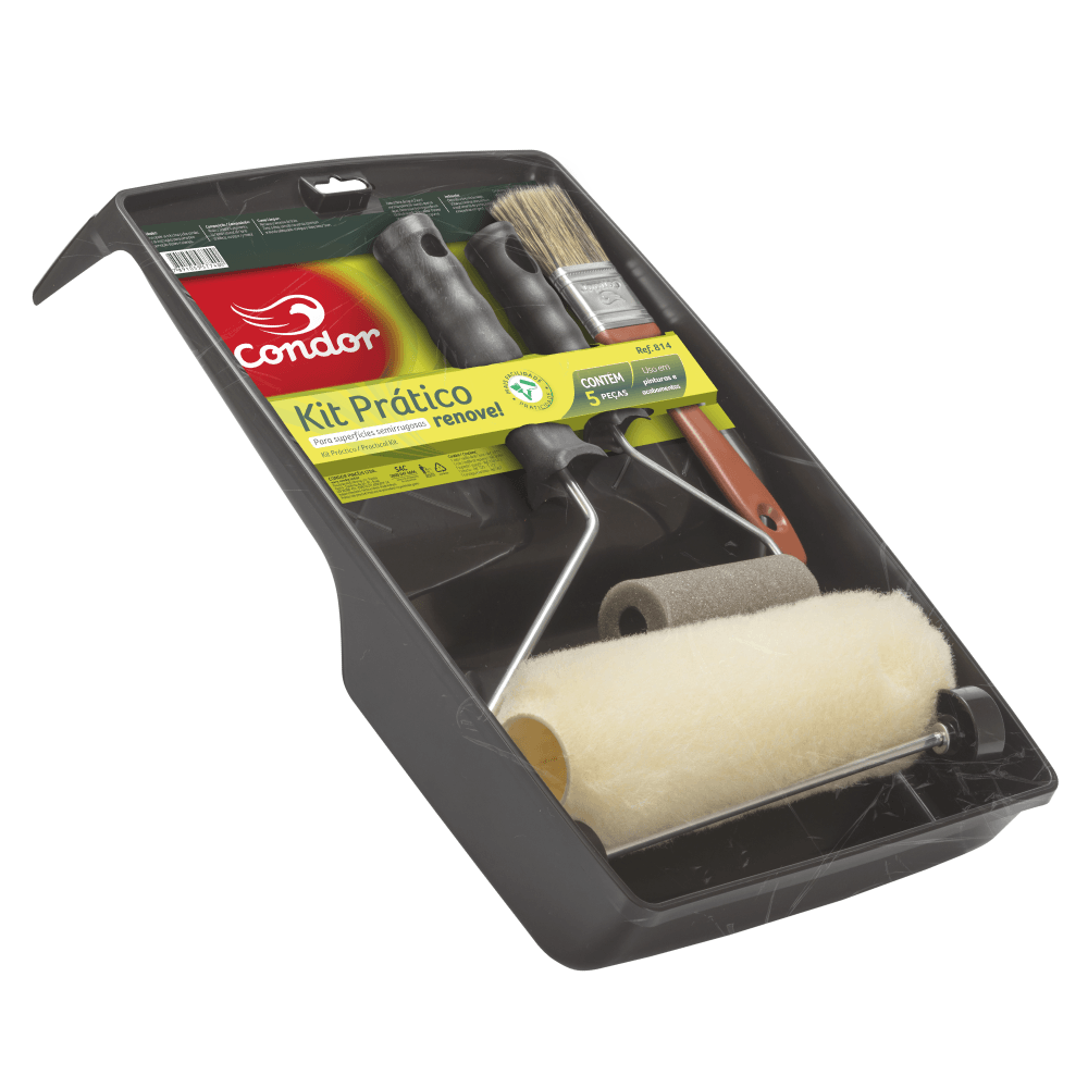 Kit Pintura 5 Peças Ref. 814 Condor - Tintas Coral