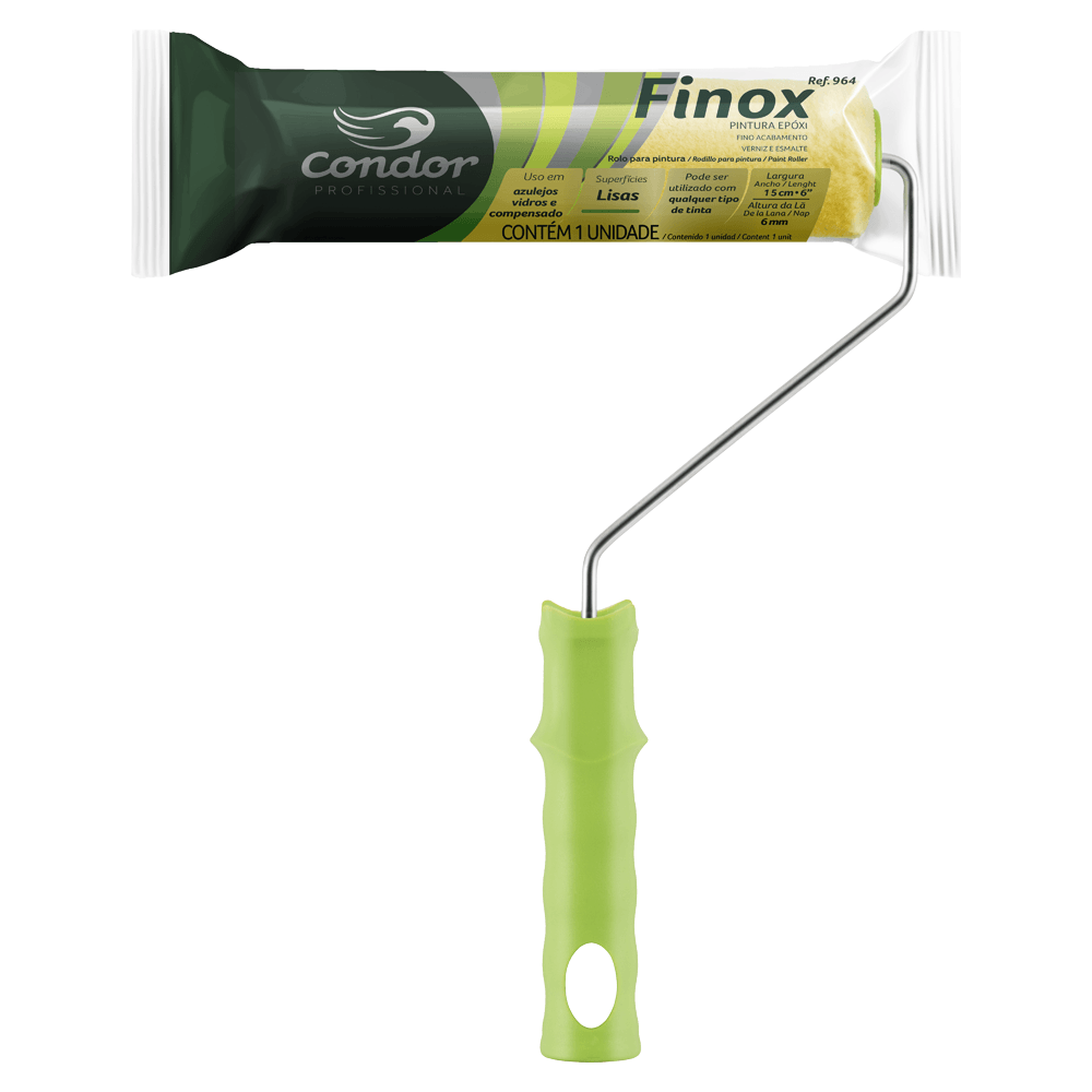 Rolo Finox 06MM 46CM Ref. 964 Condor - Tintas Coral