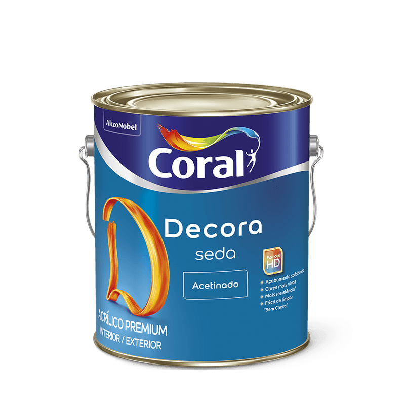 Decora Seda Cinza Concreto - Tintas Coral